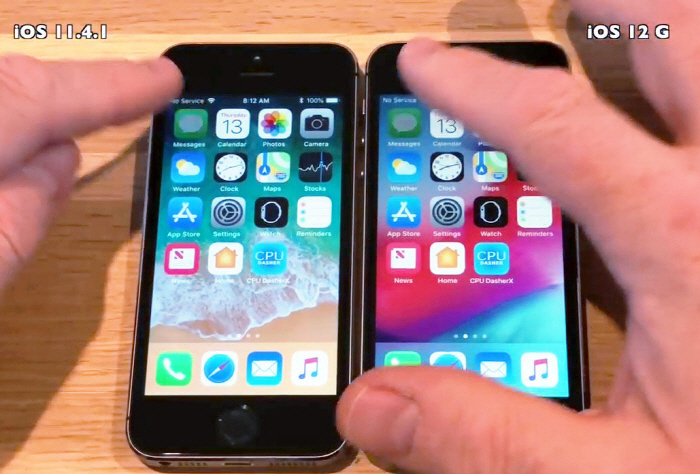아이폰5S/6에 'iOS11 vs iOS12' 비교 테스트 결과는? - IT News